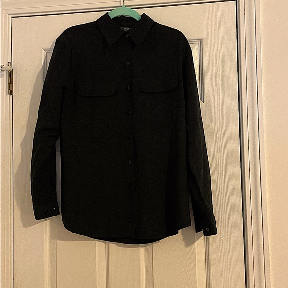 Sari Jacobs | Tops | Sari Jacobs Vintage Long Sleeved Black Dress ...